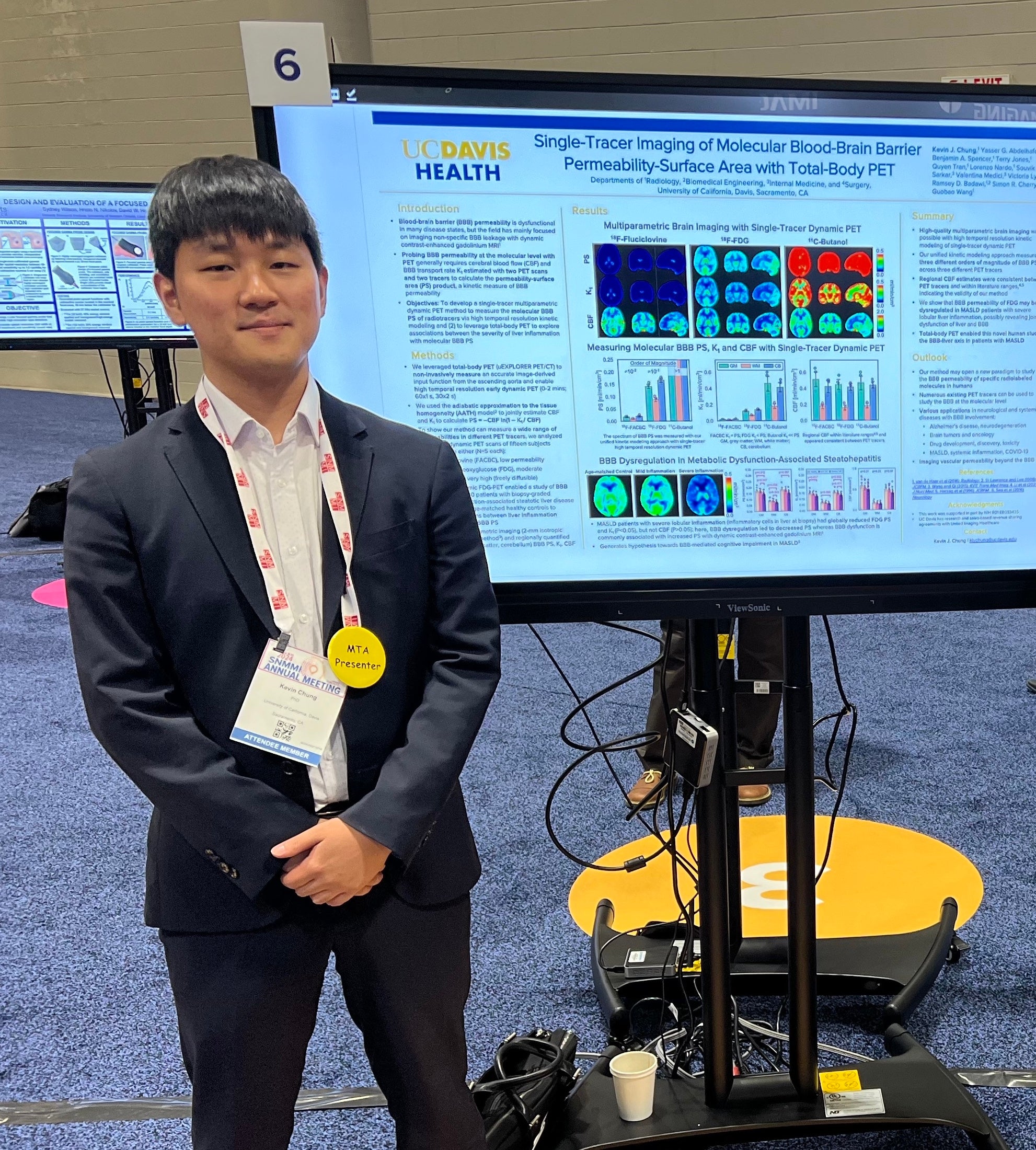 2024/06: SNMMI Presentations on Total-Body PET Kinetic Modeling – Wang Lab – PET Parametric Imaging